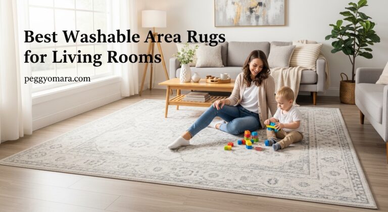 10 Best Washable Area Rugs for Living Rooms (June 2026) Expert Reviews